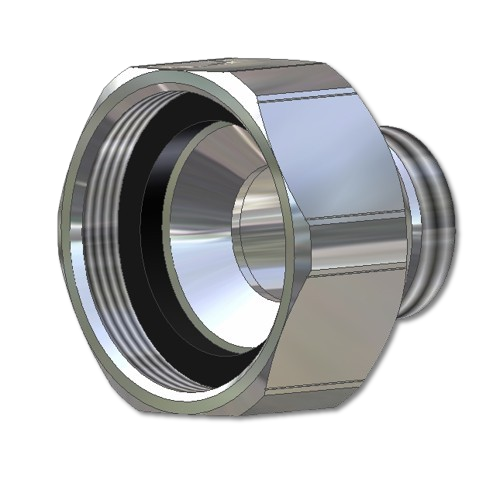 backshell cable gland metal size 23 - Toughcon